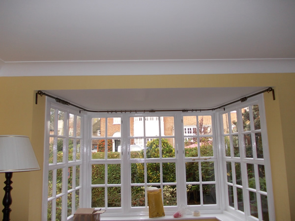 Bay Window Curtain Poles supplied Nationwide